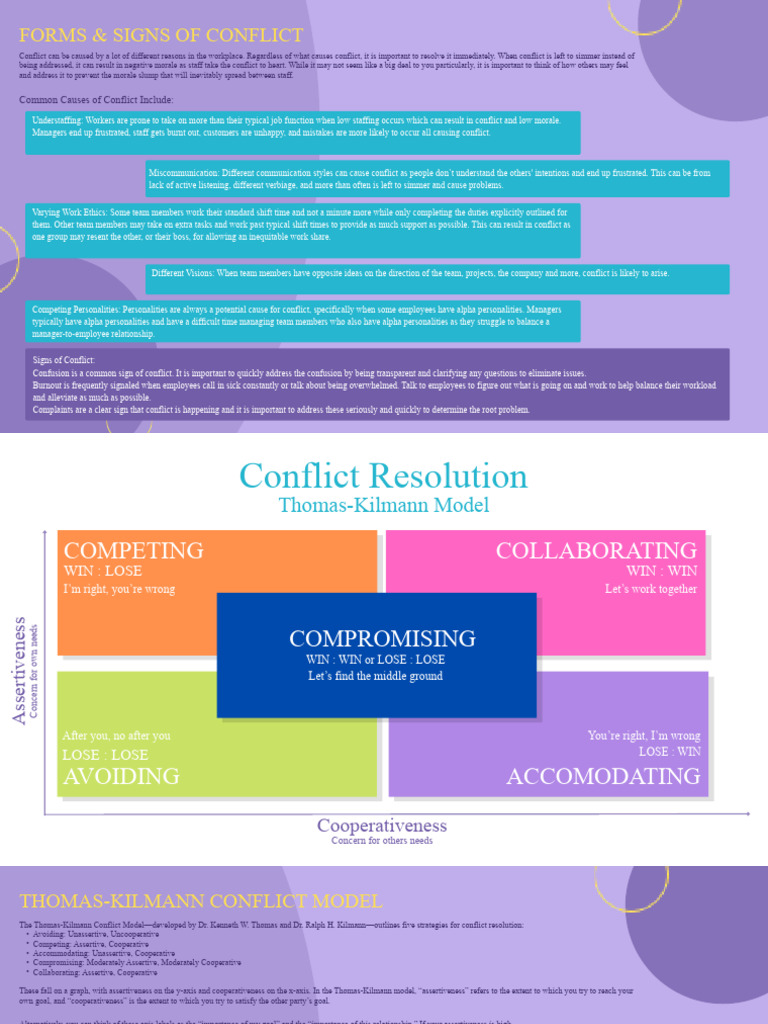 Conflict Resolution | PDF | Conflict Resolution | Goal