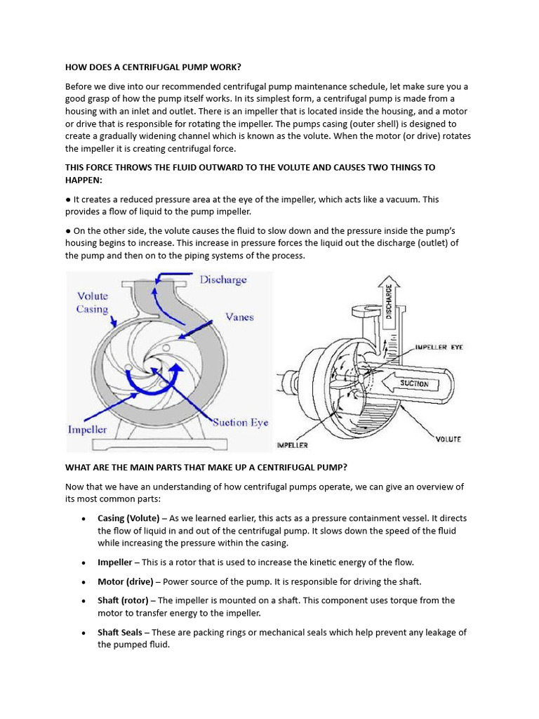Centrifugal Pump Checklist 2023 | PDF | Pump | Bearing (Mechanical)