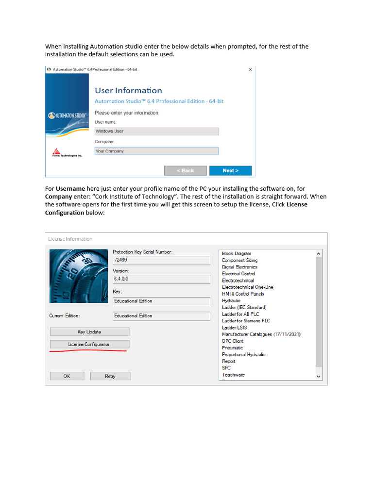 Automation Studio Student Guide | PDF