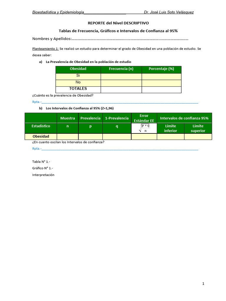 Ejercicio 02 Tablas de Frecuencias | PDF | Intervalo de confianza | Análisis estadístico