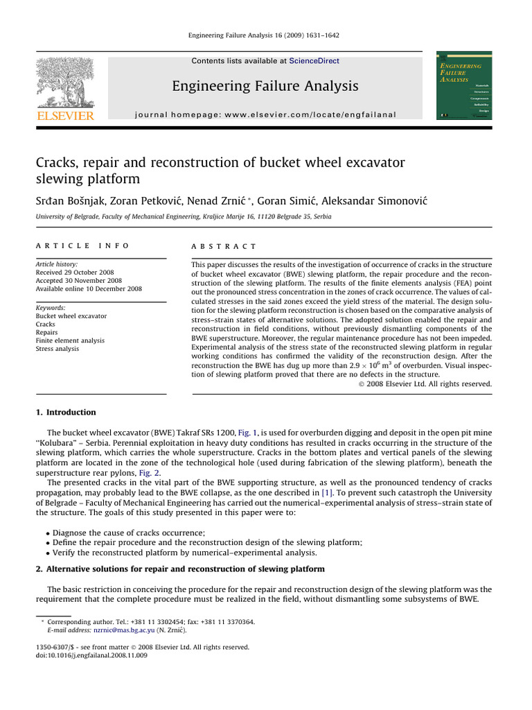 Cracks Repair and Reconstruction of Buck | PDF | Stress (Mechanics ...