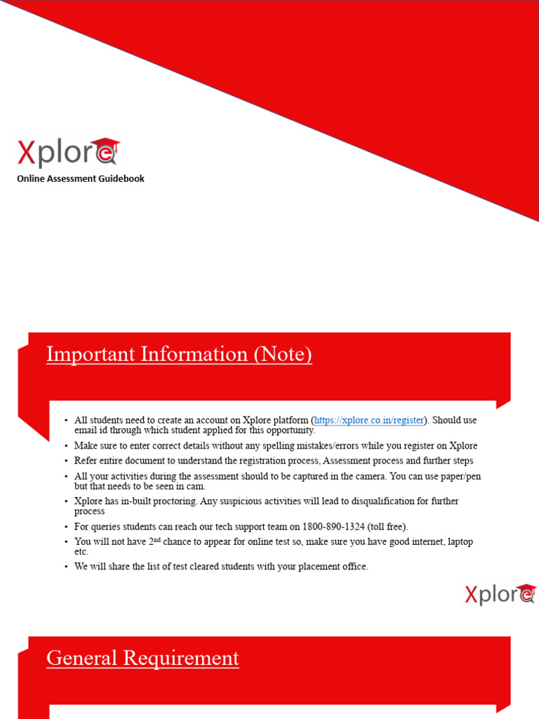 Xplore Online GuideBook General | PDF | Http Cookie | World Wide Web