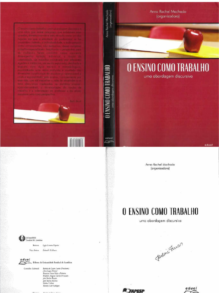 PDF o Ensino Como Trabalho Livro Machado Compress | PDF