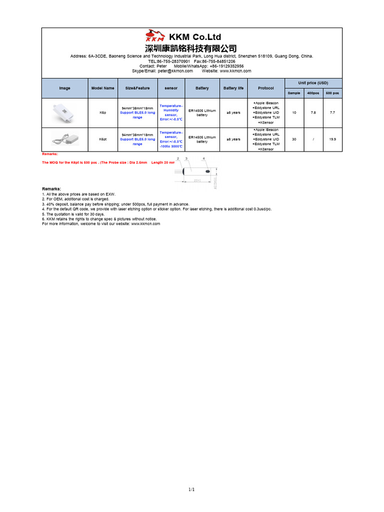 KKM Quotation For Beacon 20230726 | PDF | Computing | Computer Engineering