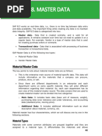SAP Material Type Configuration in SAP S4 System | PDF | Valuation ...