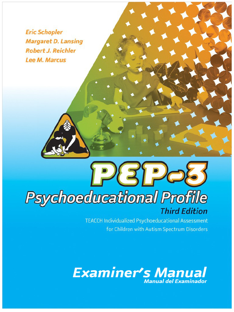 Pep-3 - Manual Del Examinador - CDR | PDF