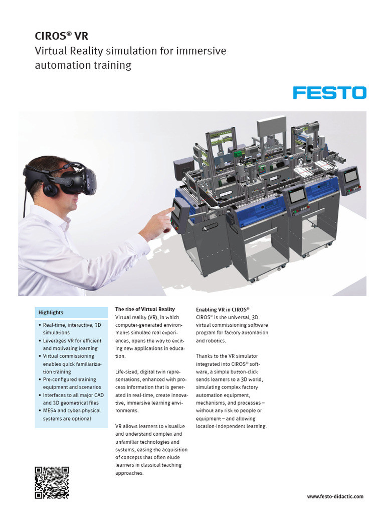 DID1165en CIROS VR A4 Rev1 | PDF | Virtual Reality | Simulation