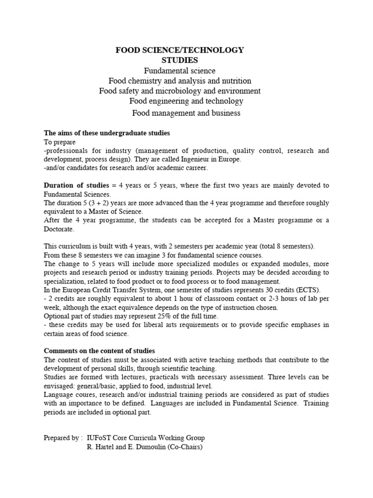 Food Science and Technology | PDF | Food Preservation | Chemistry
