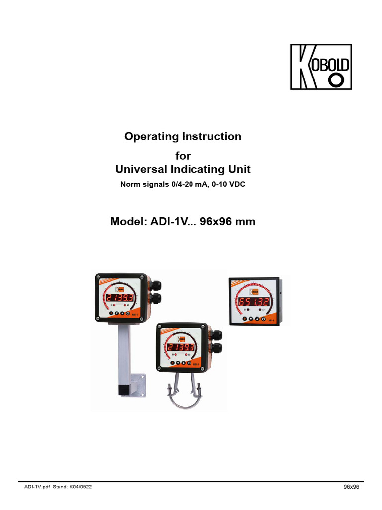 Manual De Koboll Pdf Parameter Computer Programming Menu Computing