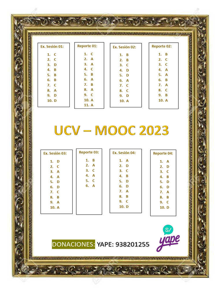 Respuestas - Curso Mooc | PDF