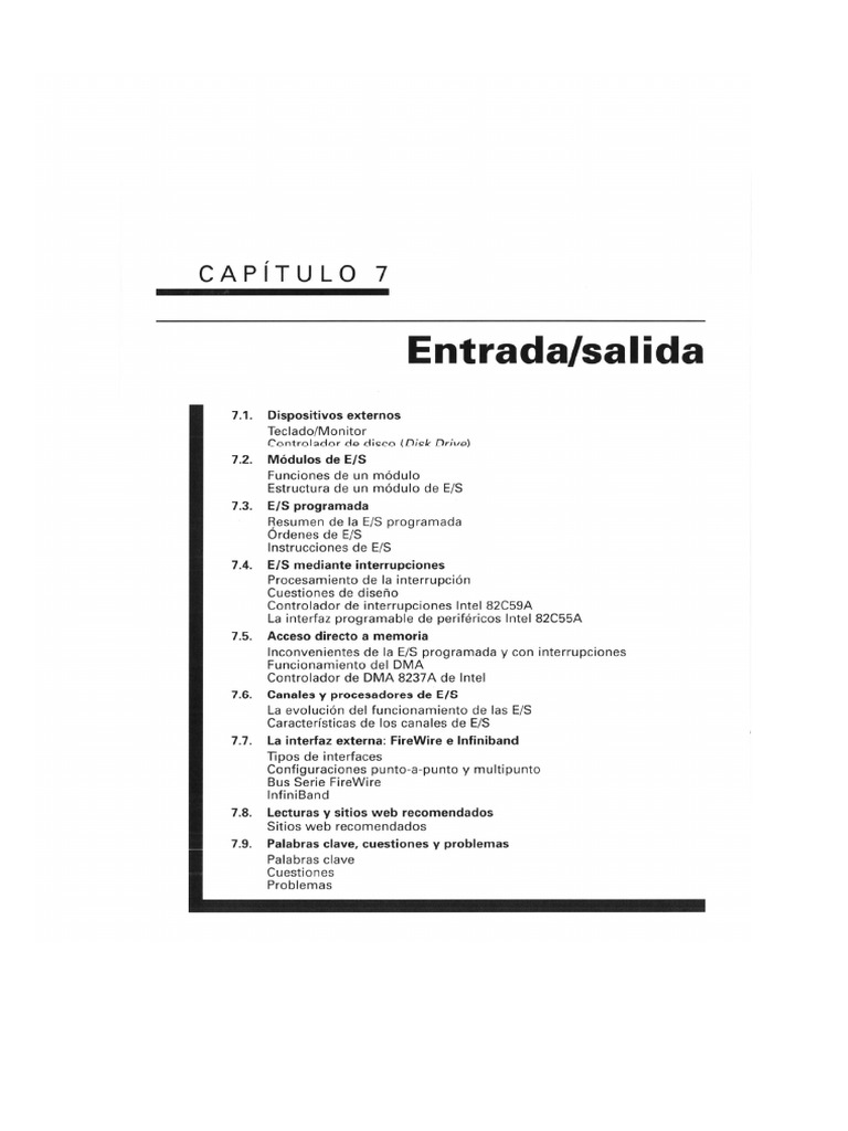 Módulo Entrada - Salida | PDF