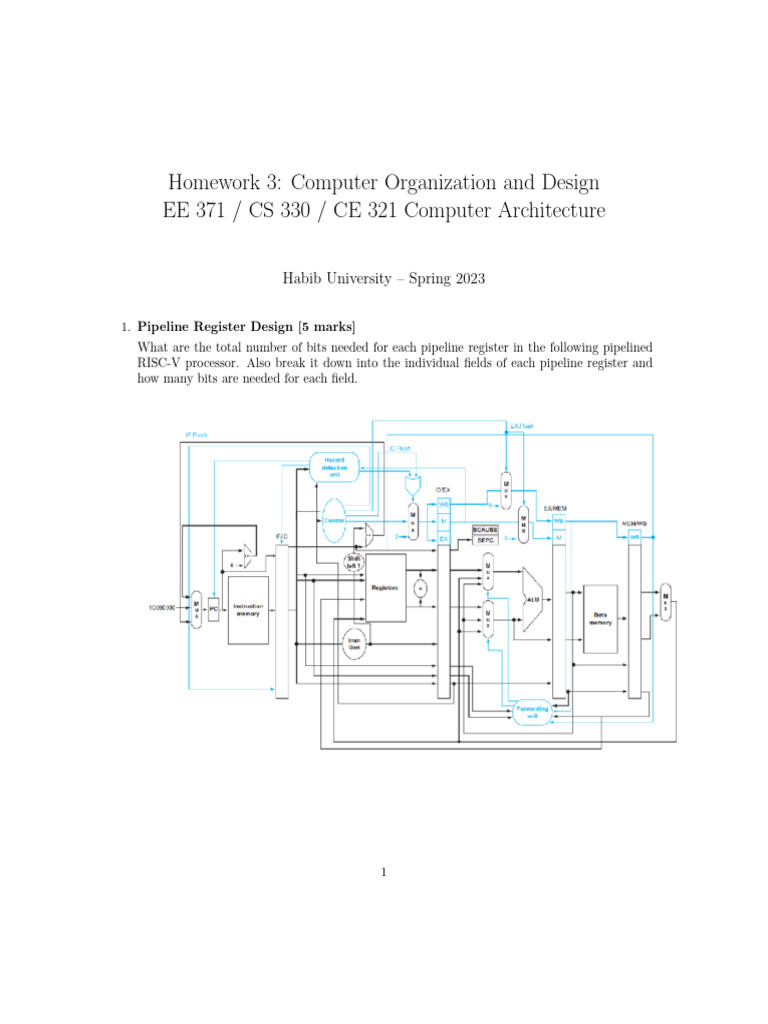 Homework3 Solution v2 | PDF | Central Processing Unit | Integrated Circuit