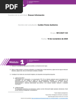 Módulo 1 Semana 1 Actividad 1 M01S1AI1 | PDF | Tecnología de ...