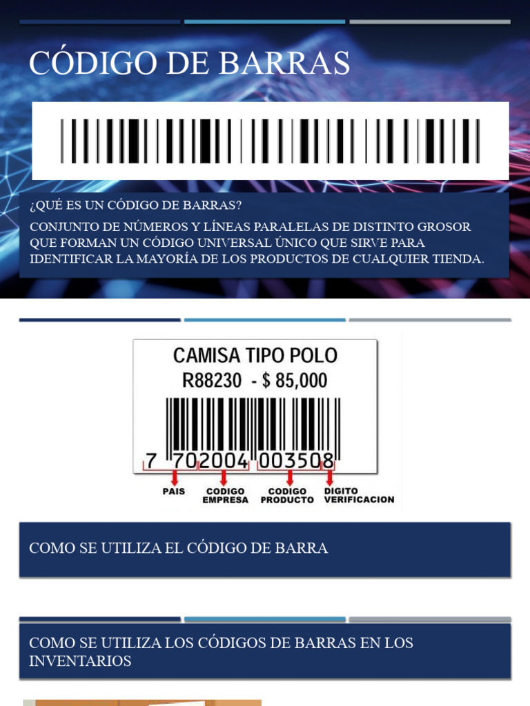 Guía Completa de Códigos de Barras | PDF | Código de barras | Ciencias ...