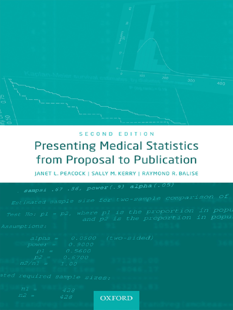 Janet Peacock - Raymond R Balise - Sally M Kerry - Presenting Medical ...