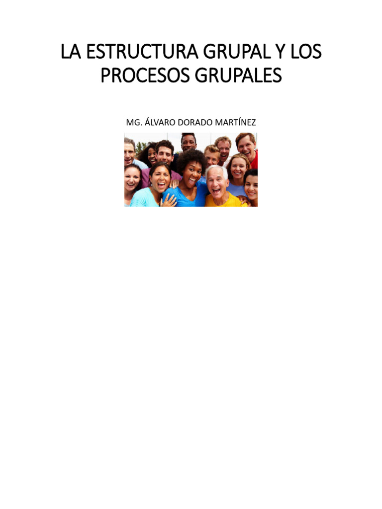 Gruposs | PDF | Cohesión grupal | Comportamiento