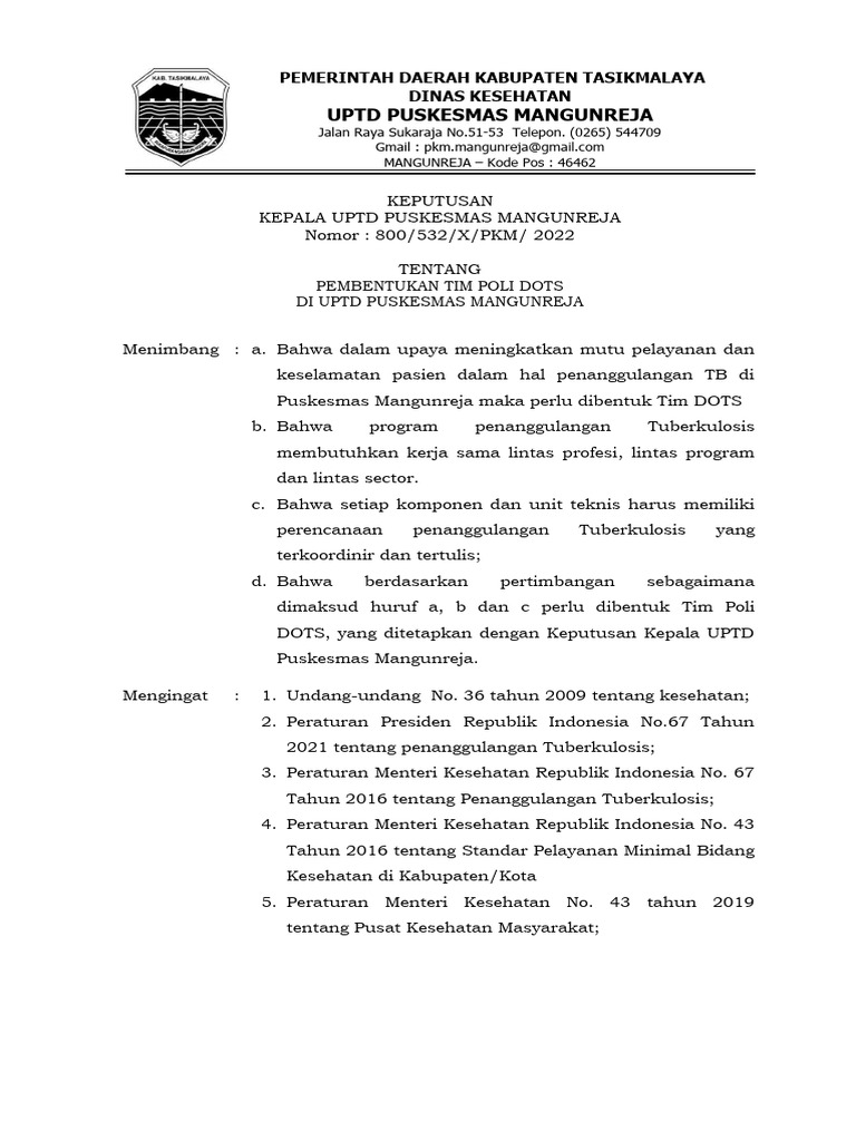 SK Tim Poli Dots | PDF