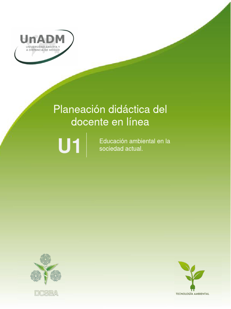 TA TEAB 2202 B2 001 Planeación Didáctica U1 | PDF | Evaluación | Maestros