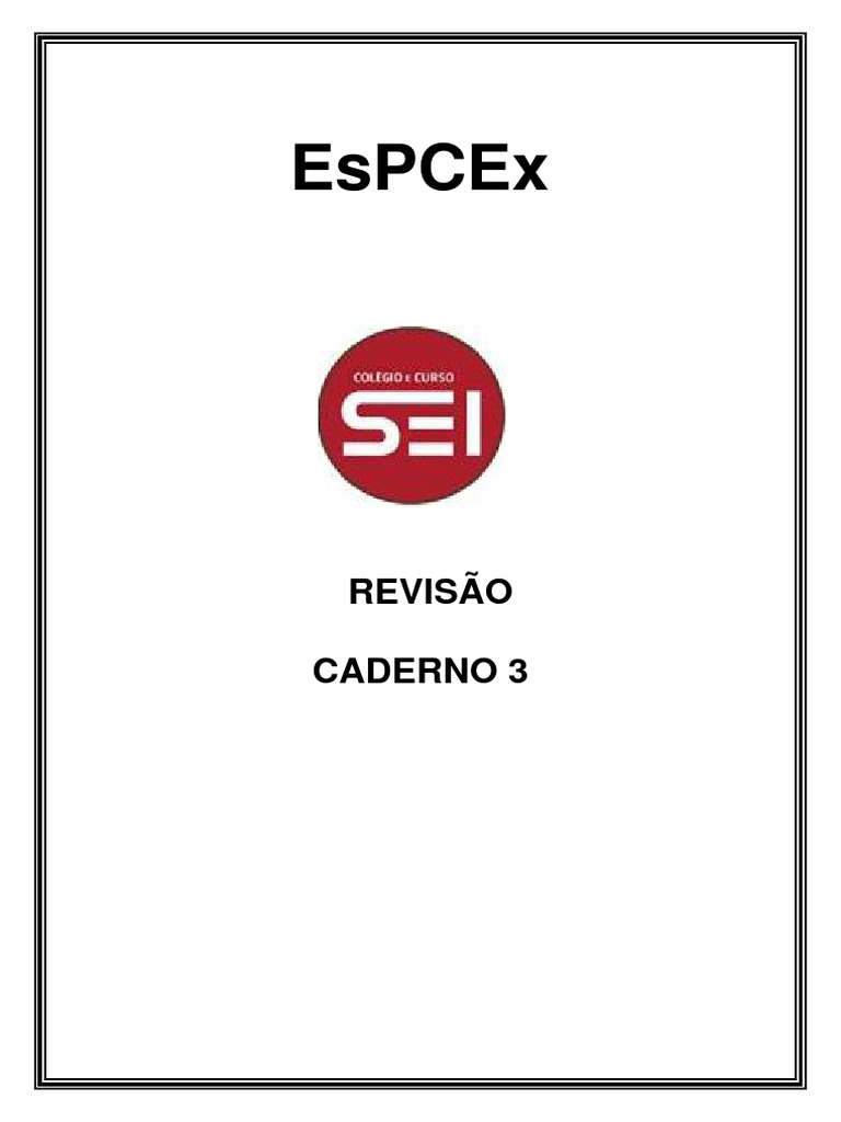 3 Revisão Especex | PDF | Conhecimento | Science
