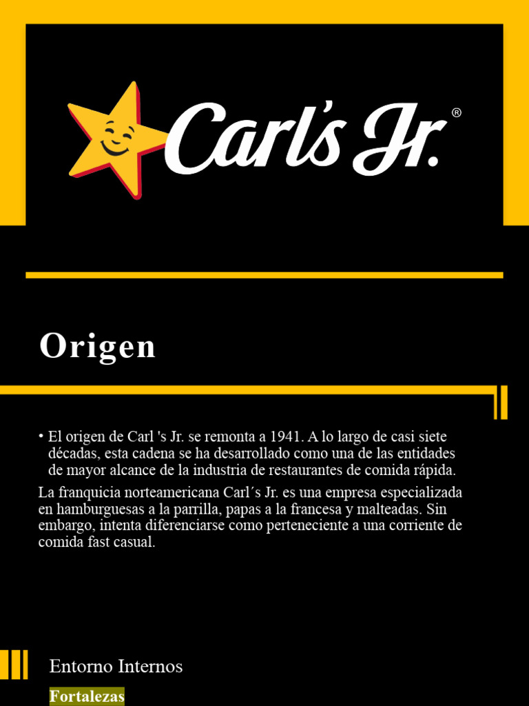 Carl's JR | PDF