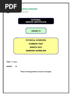 Grade 11 Term 1 Physics Topics | PDF