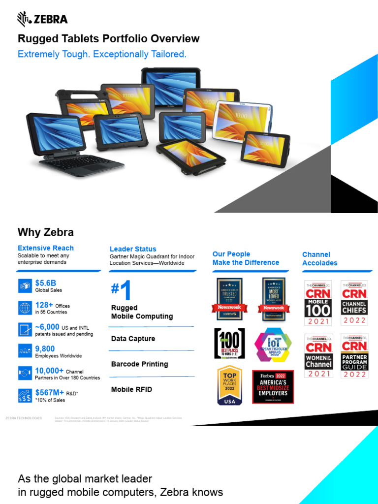 Tablets Portfolio Presentation Customer Facing en Us | PDF | Tablet Computer | Point Of Sale