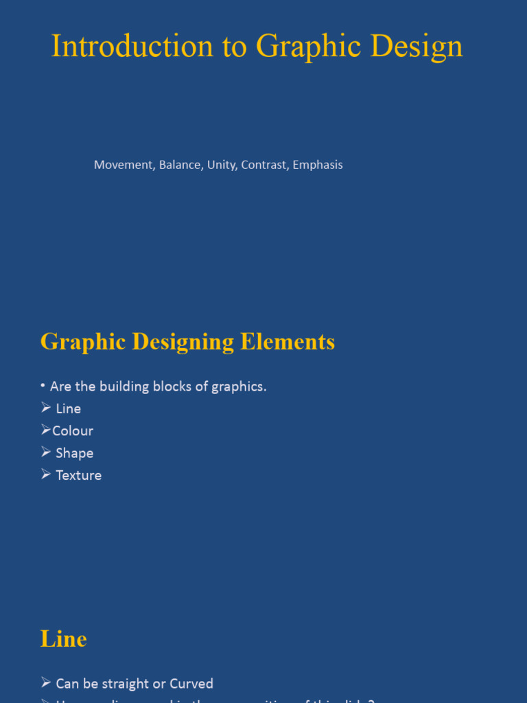 Introduction To Graphic Design | PDF | Composition (Visual Arts) | Color