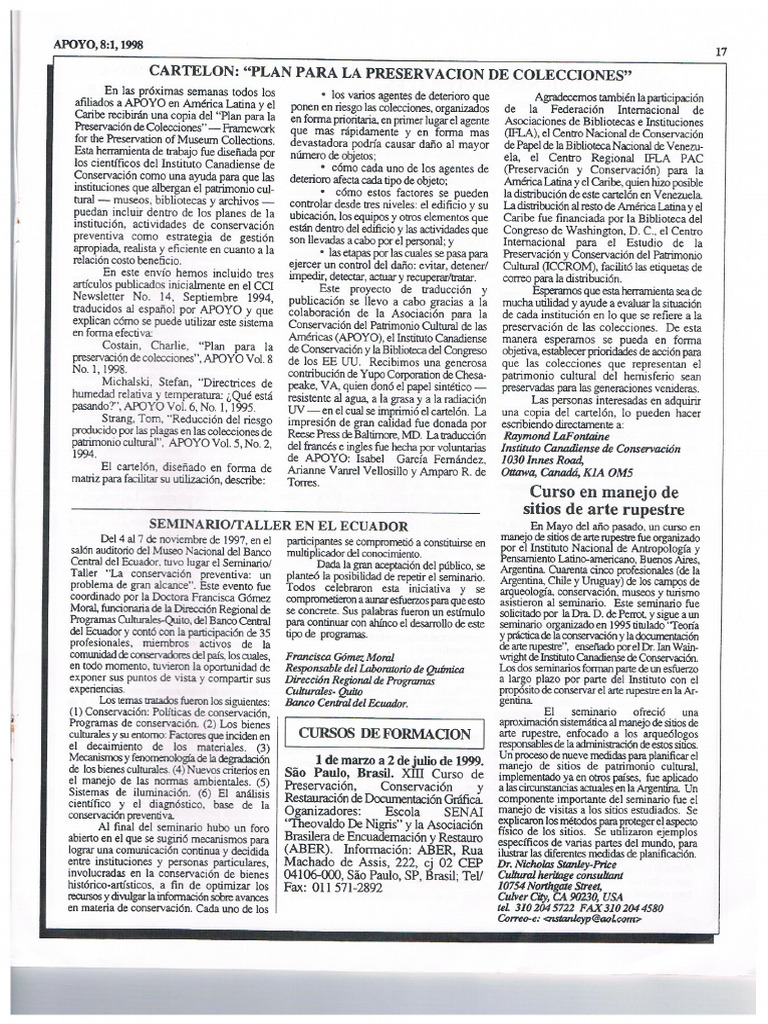 1998 Boletín 8 1 17 | PDF