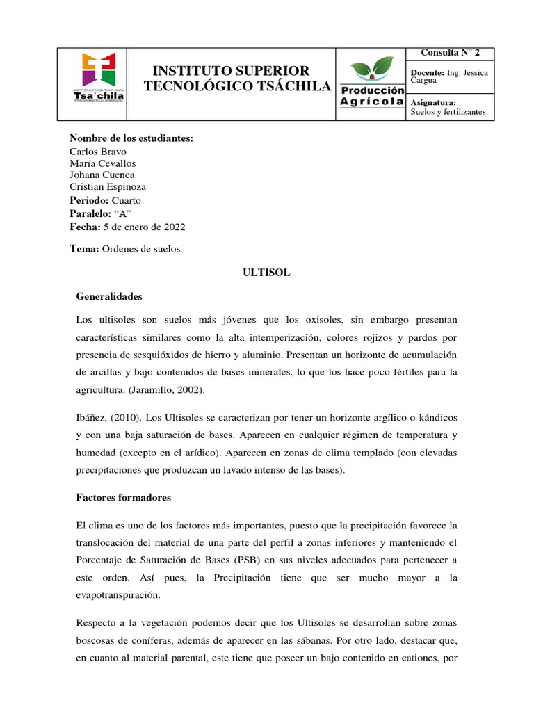 Clasificación de Suelos | PDF | Suelo | Clima