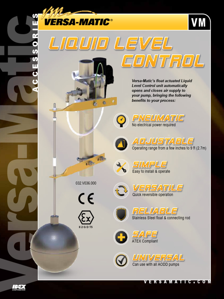 VM LLC Flyer-Rev0713 | PDF | Pump | Valve