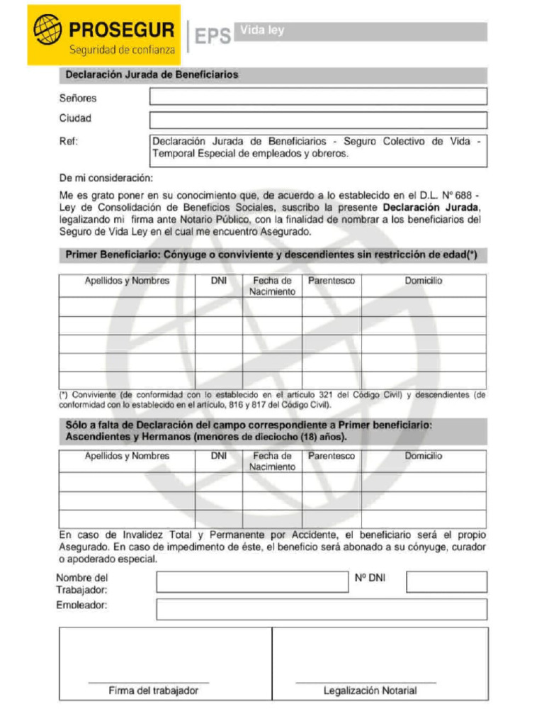 SCTR Prosegur | PDF