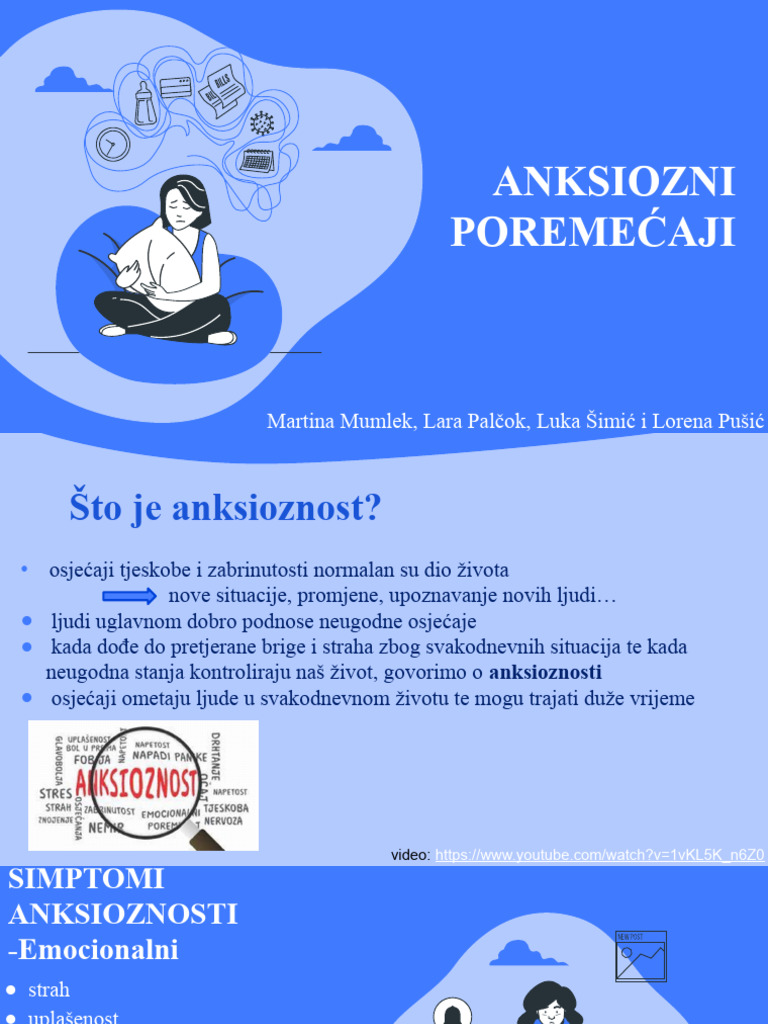 Anksiozni Poremećaji | PDF