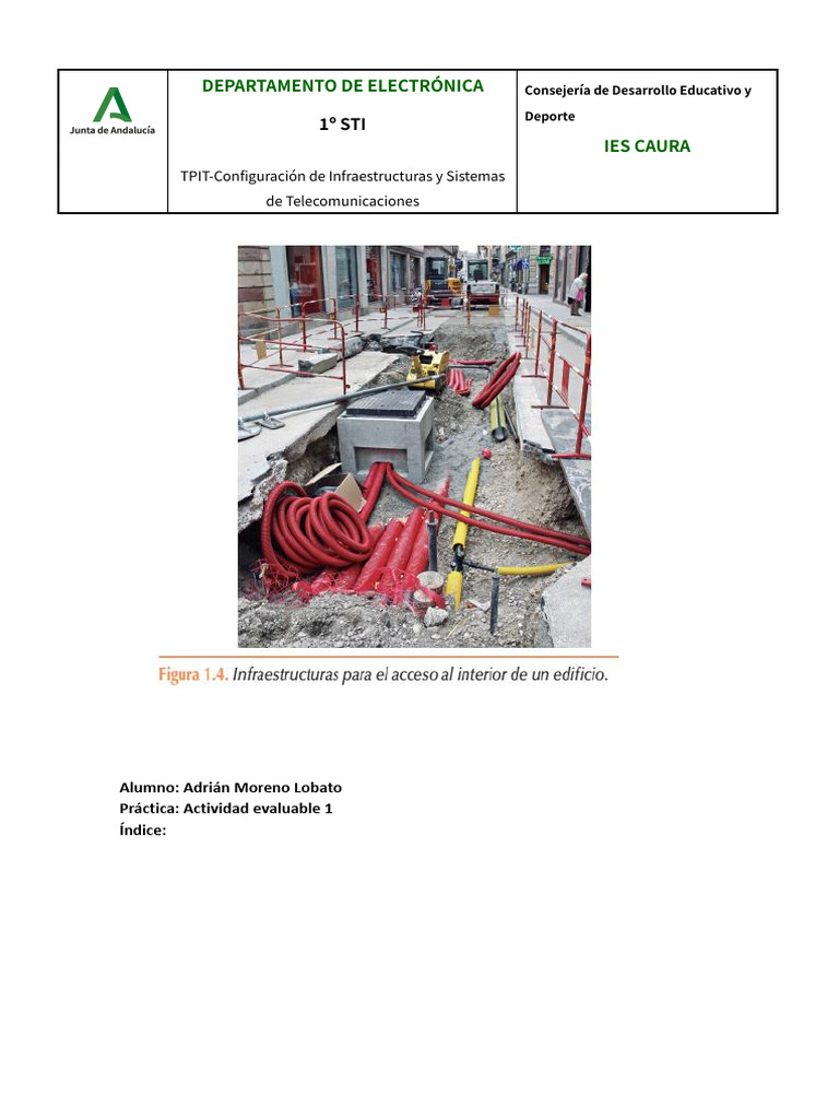 Tpit Actividad Evaluable T1 | PDF | Telecomunicaciones | Bienes manufacturados