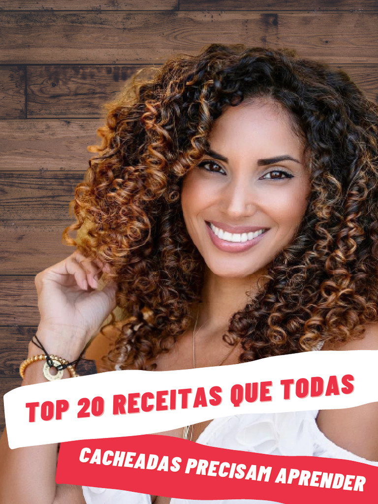 20-Receitas Capilares para Cacheadas | PDF | Cabelo | Chocolate