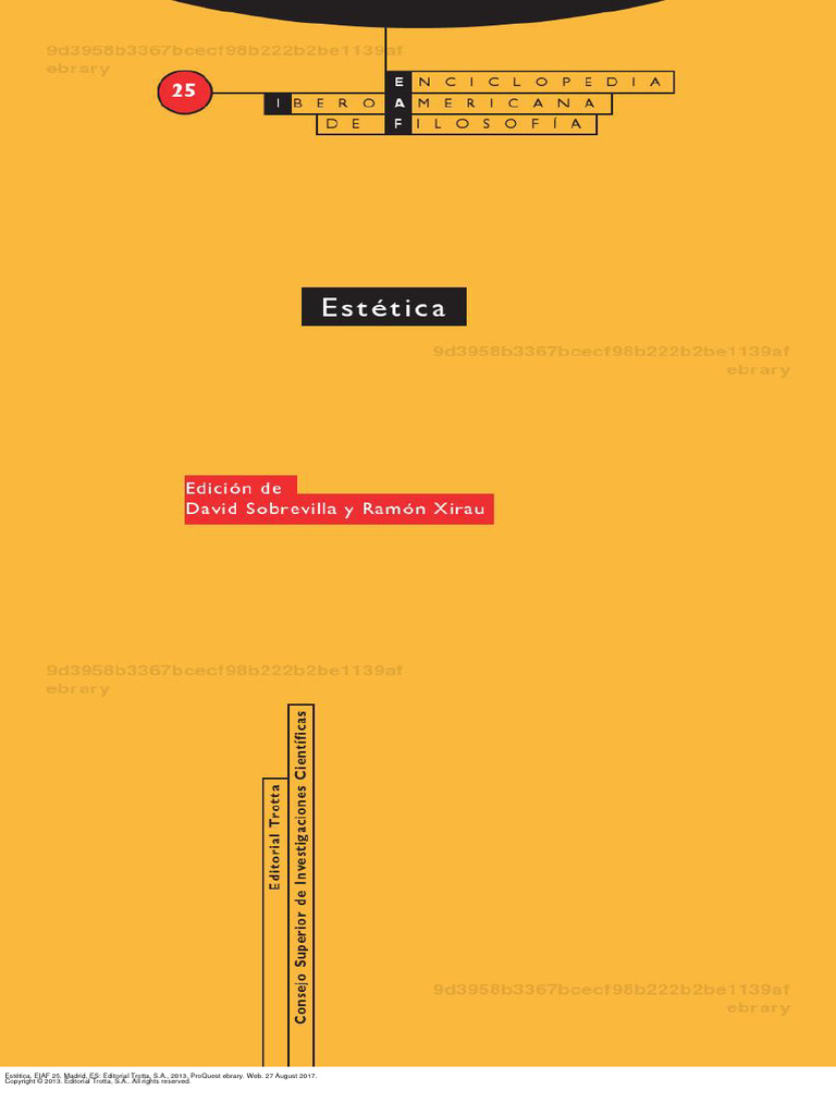 El fenómeno estético -Estela Ocampo | PDF | All Rights Reserved | Environmental Law
