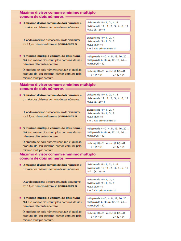 Esquema Resumo MMC MDC | PDF