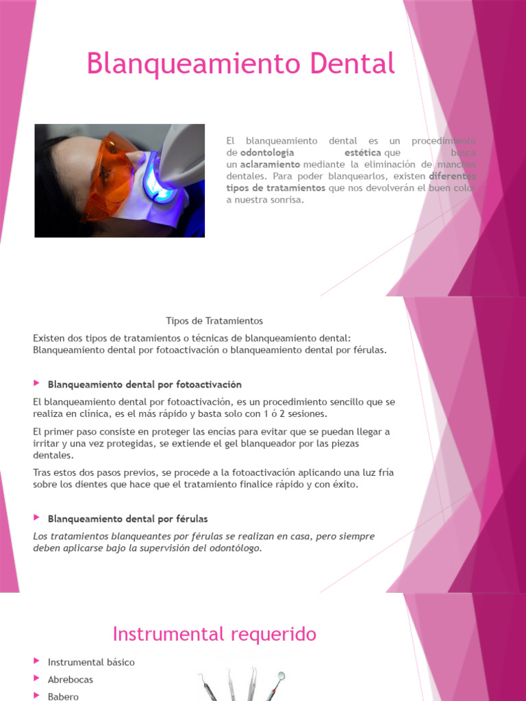 Instrumental 3 | PDF | Odontología | Ramas de Odontología