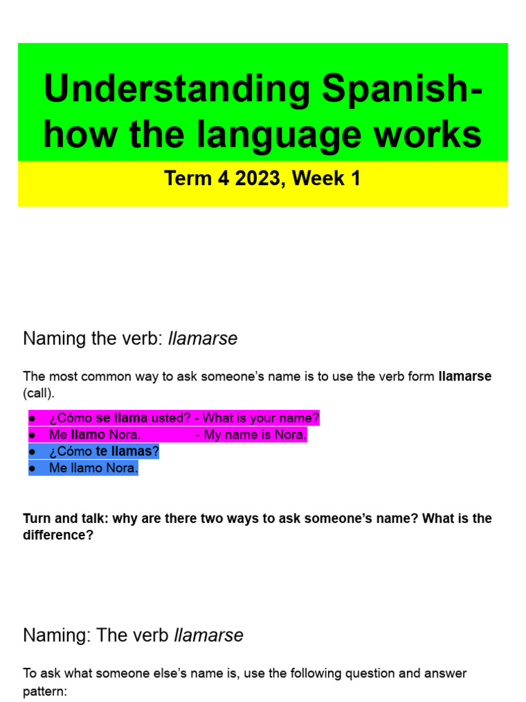 Understanding Spanish | PDF | Plural | Grammatical Number