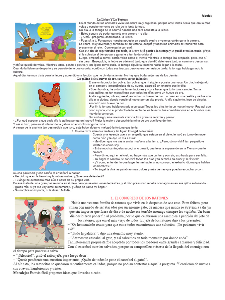 5 Fabulas | PDF