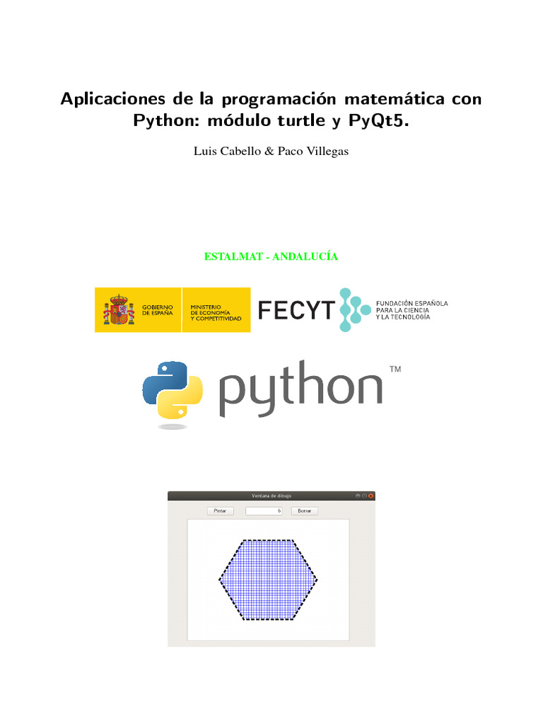 Prog Mat Python | PDF | Python (lenguaje de programación) | Entorno de desarrollo integrado