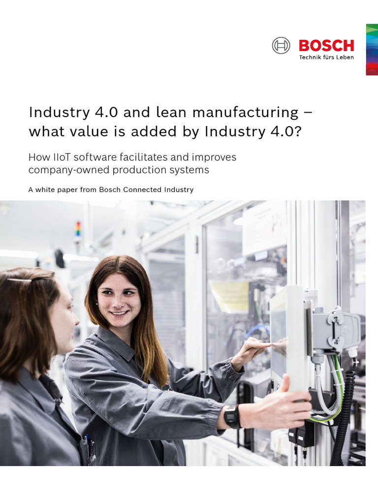 Industriy 4.0 - Lean - Manufacturing - de - Update | PDF | Lean Manufacturing | Engineering