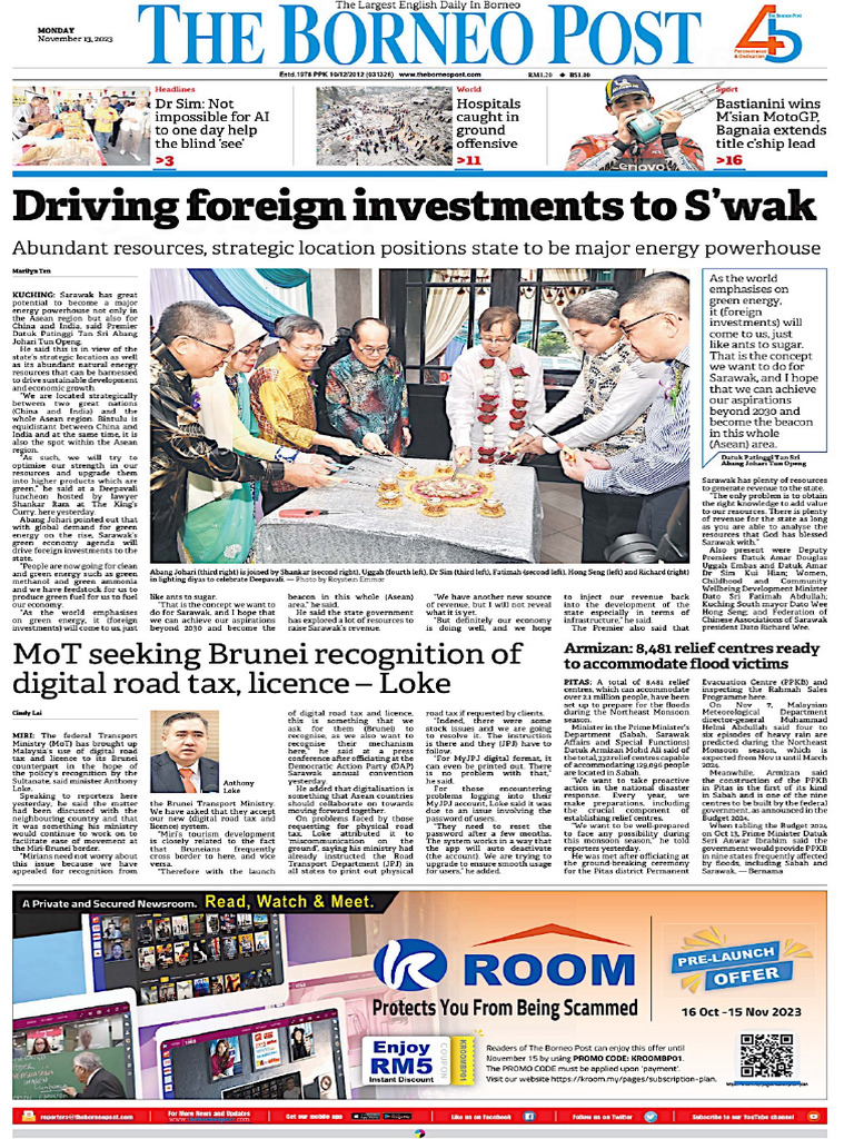 The Borneo Post 131123 | PDF
