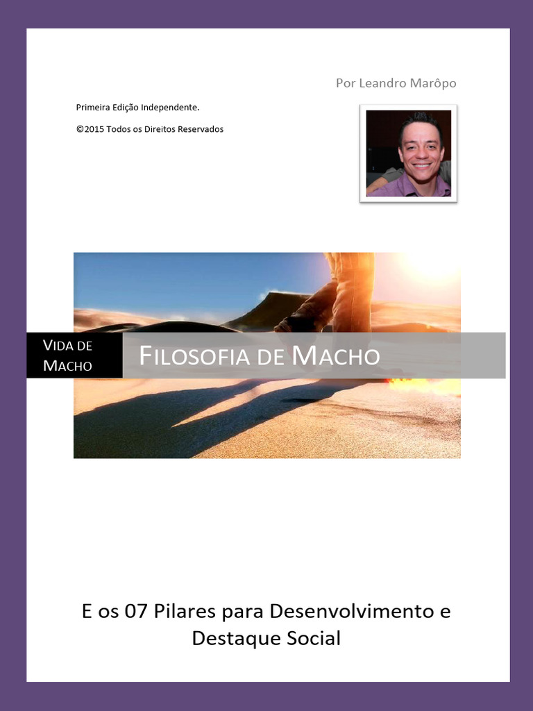 Filosofia de Macho - Leandro Marôpo | PDF | Vida | Tempo