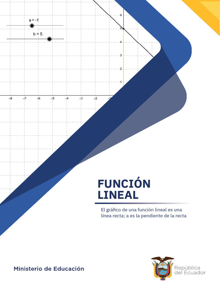 Función Lineal | PDF | Pendiente | Función (Matemáticas)