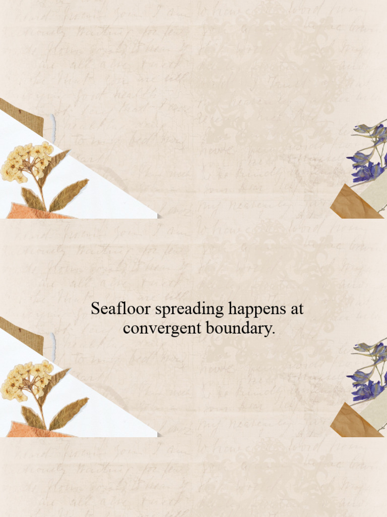 Seafloor Spreading Theory | PDF | Plate Tectonics | Seabed