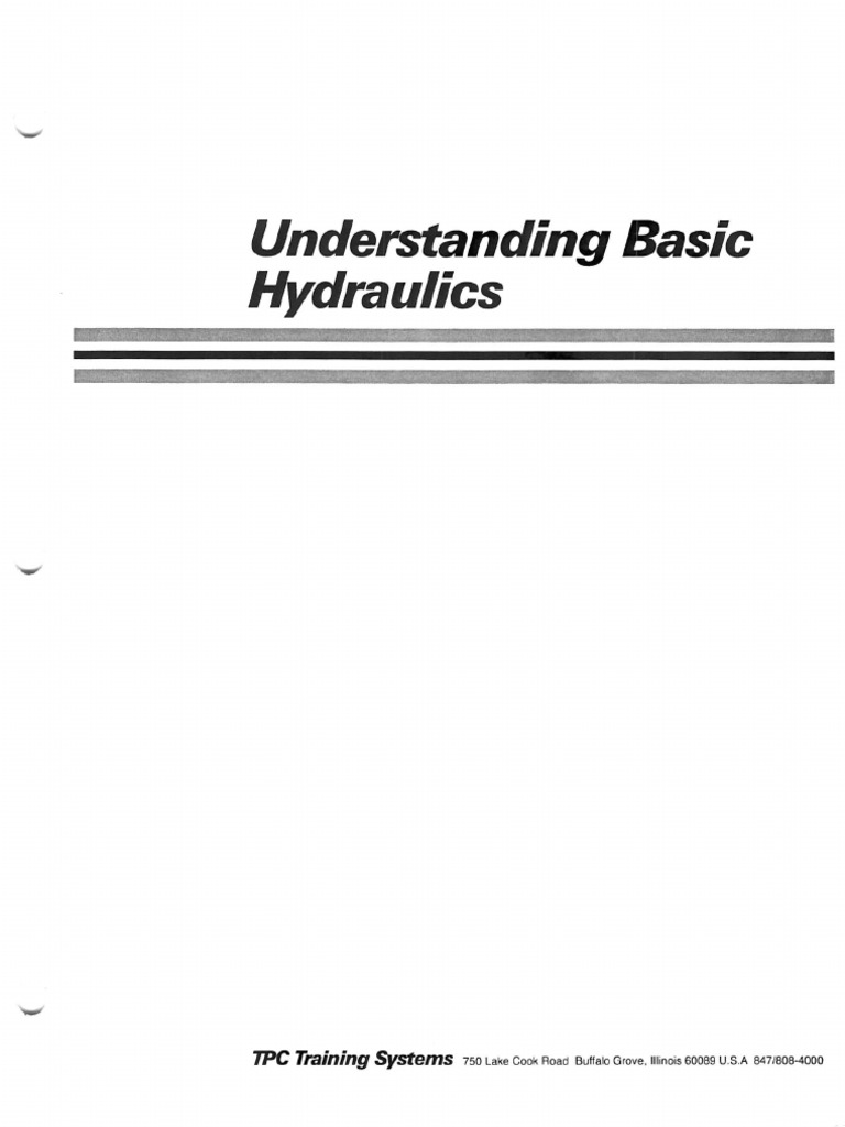307-Understanding Basic Hydraulics | PDF | Pressure | Horsepower