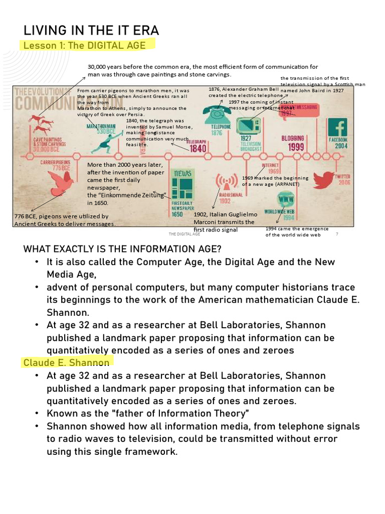 Living in The It Era | PDF | Tablet Computer | Computer Data Storage