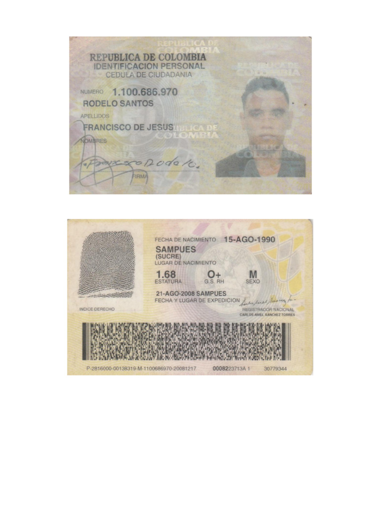 CEDULA Merged | PDF | Naciones Unidas | Relaciones internacionales