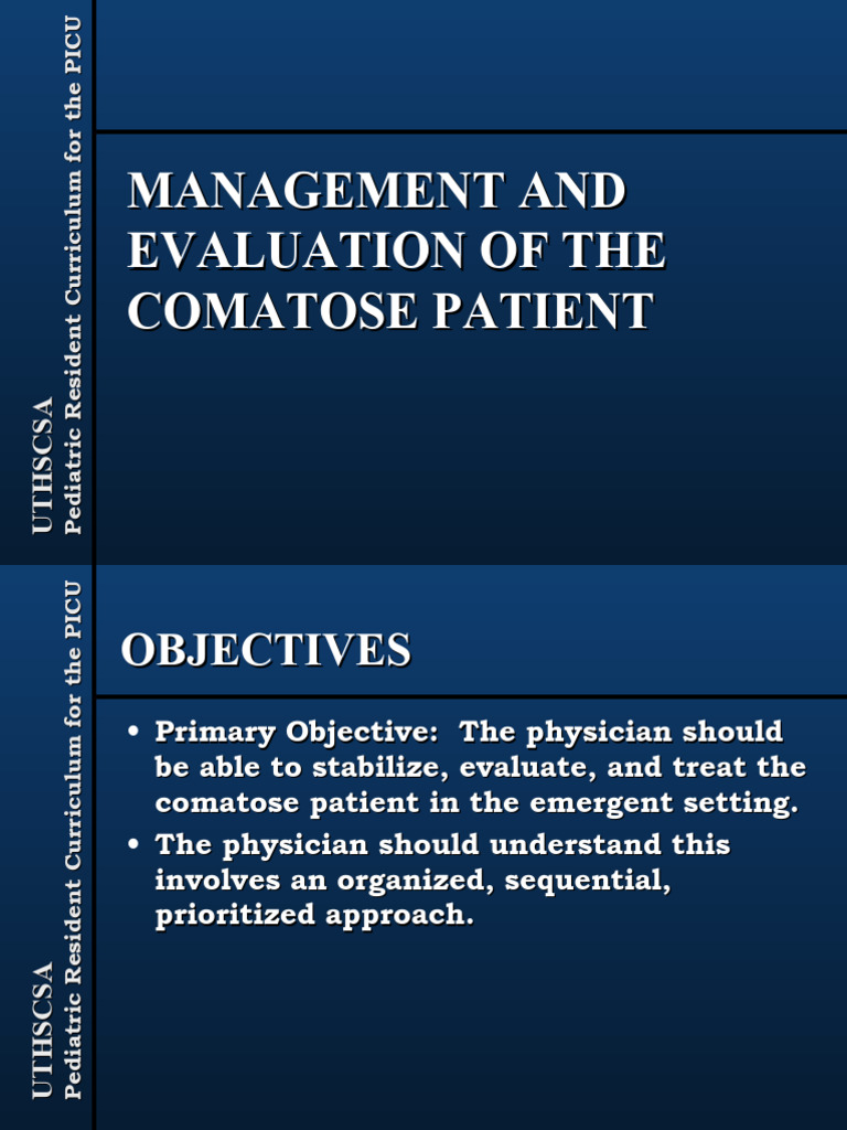 Coma | PDF | Coma | Brainstem