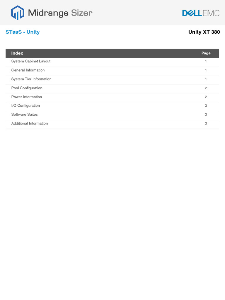STaaS - Unity Unity XT 380 | PDF | Computer Data Storage | Flash Memory